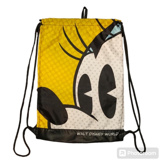 Disney | Bags | Disney Parks Mickey And Minnie Mouse Comic Drawstring ...
